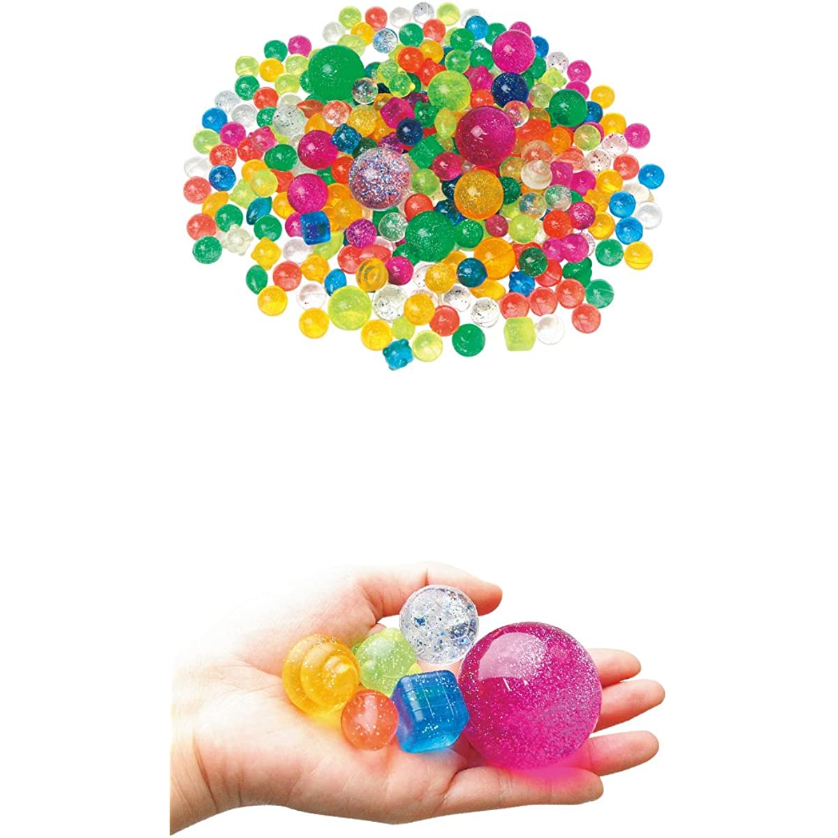 Super Ball SB 300 Assorted Glitter Balls with Transforming Balls ...