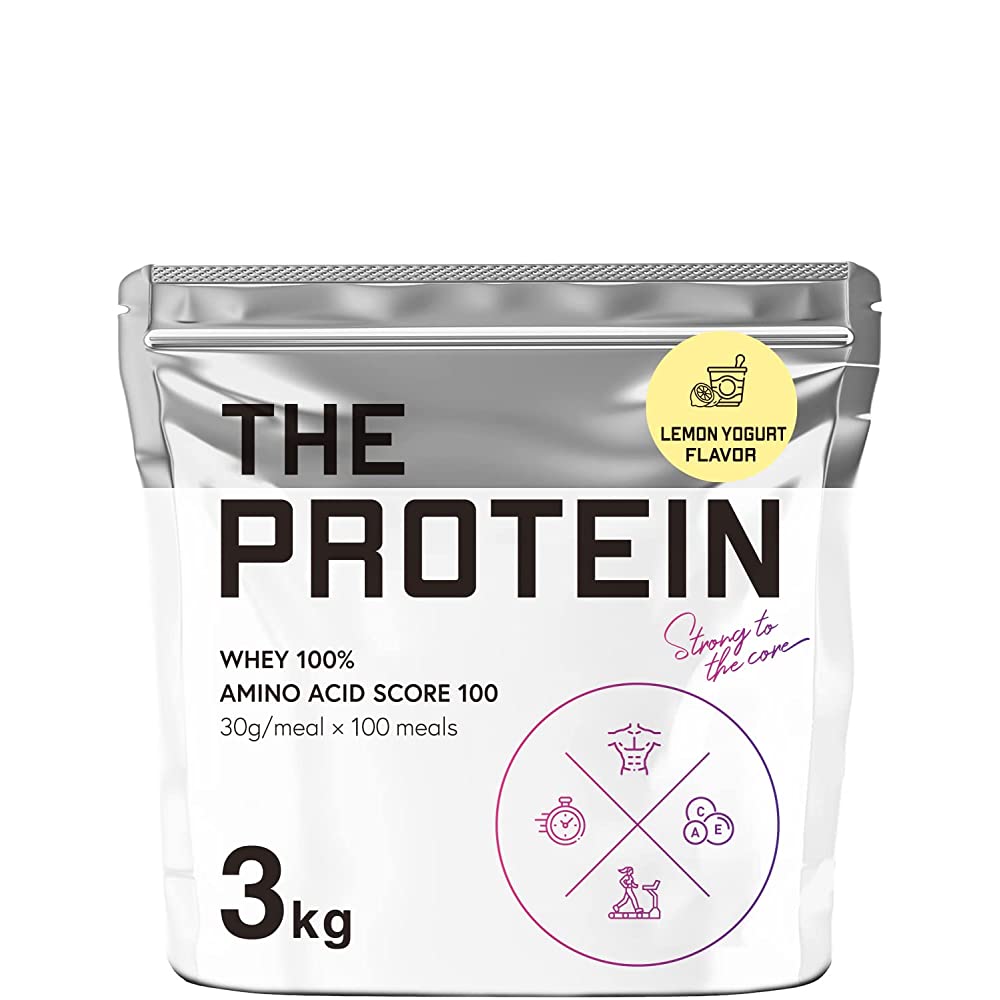 ZAPRO Protein 3kg Lemon Yogurt Flavor Whey Protein ZAPRO Takeuchi Phar ...