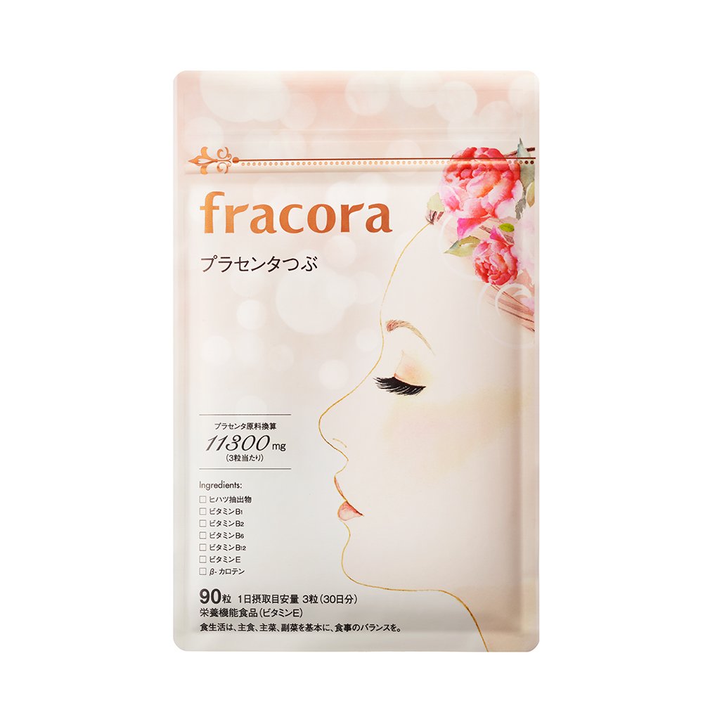 fracora placenta supplements placenta crush, 90 tablets – Goods Of Japan