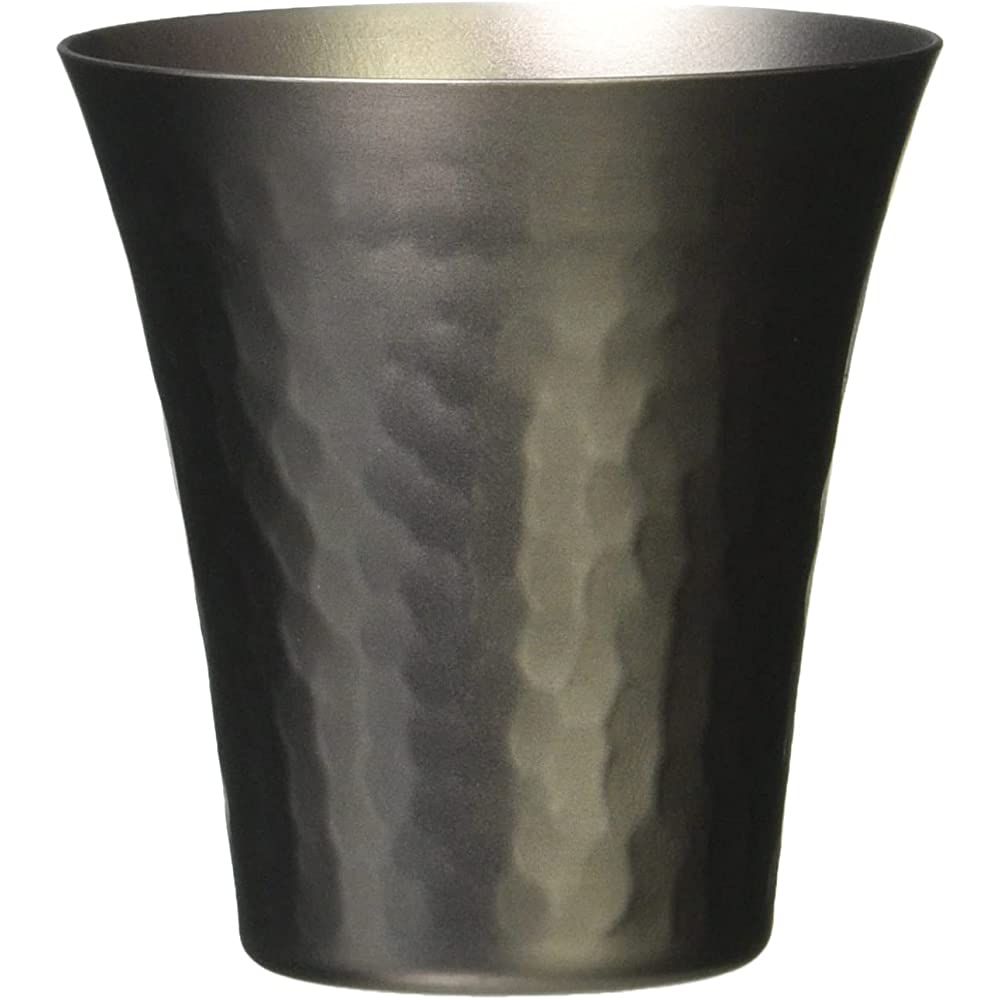 Nagao TW-12 Tsubamesanjo Titanium Japanese Sake Glass, Hammered, 2.2 f ...