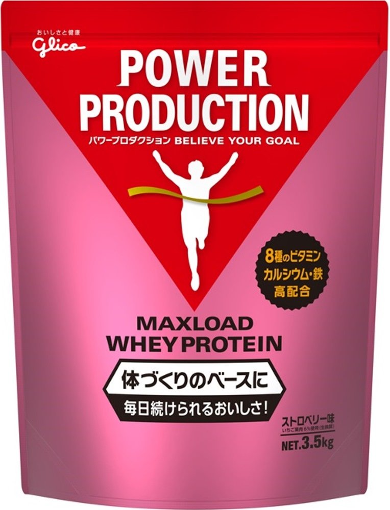 Glico Power Production Max Load Whey Protein 7.7 lbs, , , – Goods Of Japan