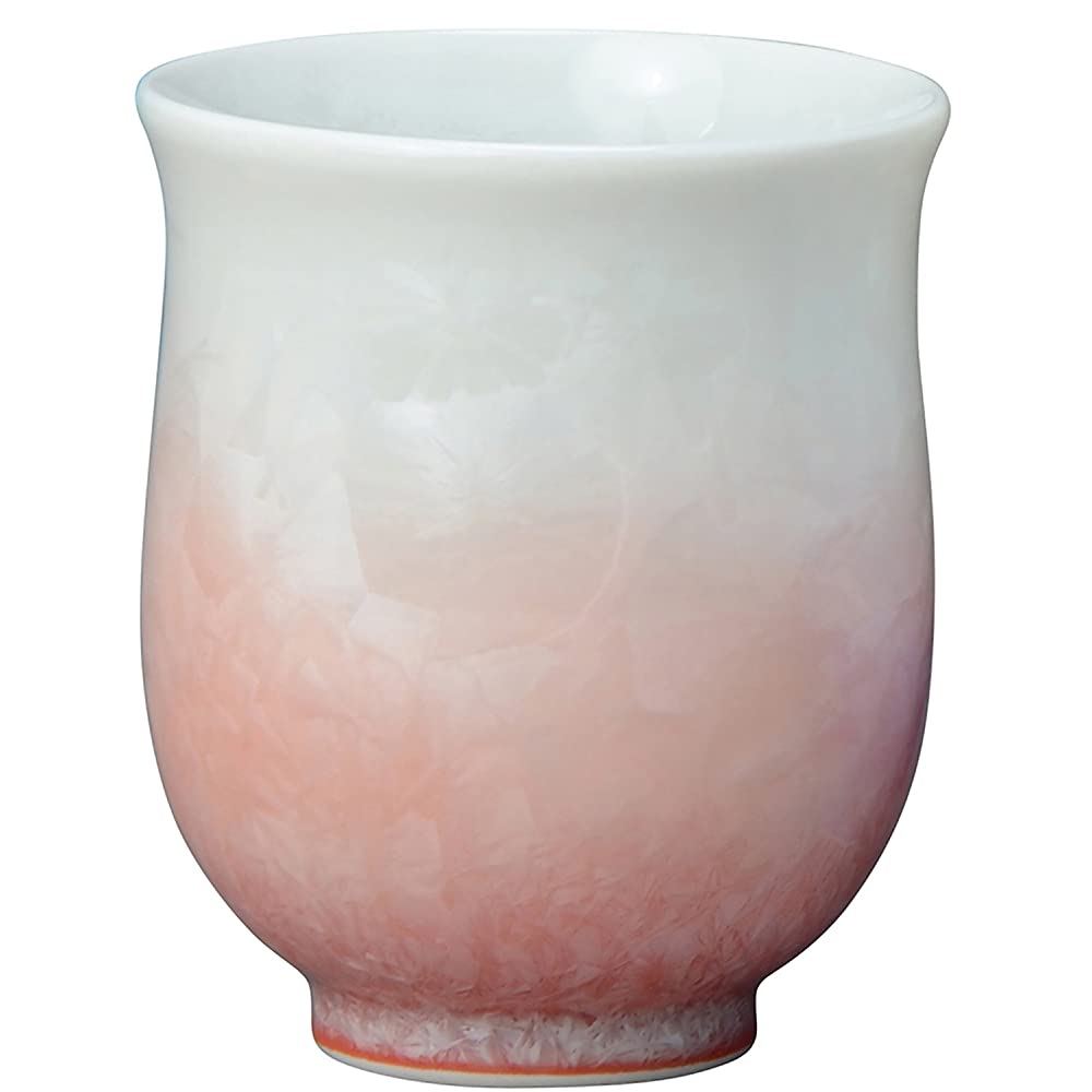 Kyoto Ware KTA162 Kiyomizu Ware Ceramic Kiln Teacup Flower Crystal (Wh ...