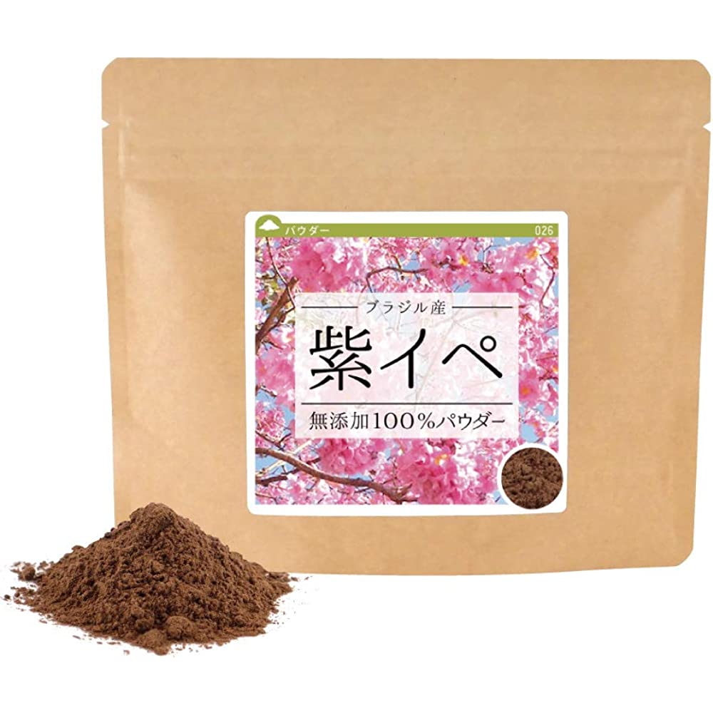 Murasaki Ipe (Brazil) Additive-free 100% Powder [120g x 4 pieces ...