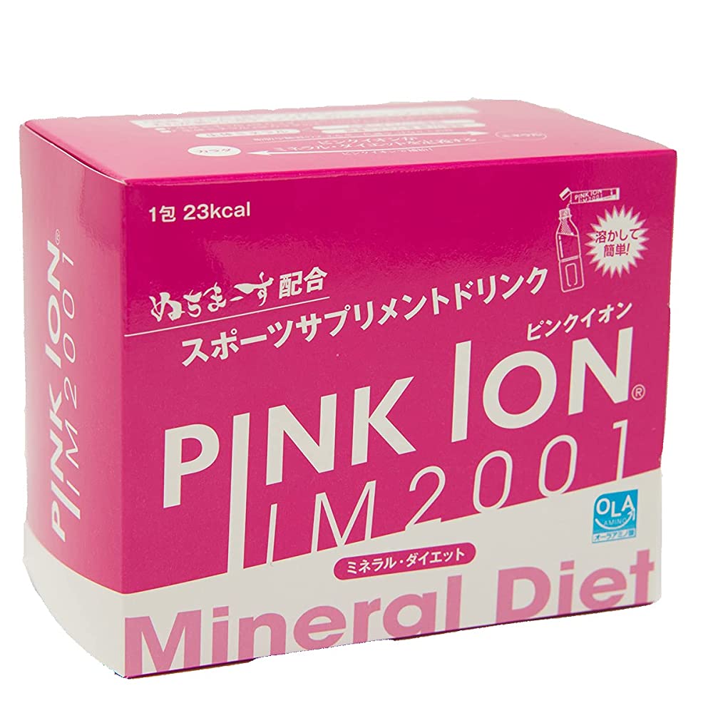 Pink Ion Powder Refreshing Drinks, PINK ION, 30 Packets, Supplement, M ...
