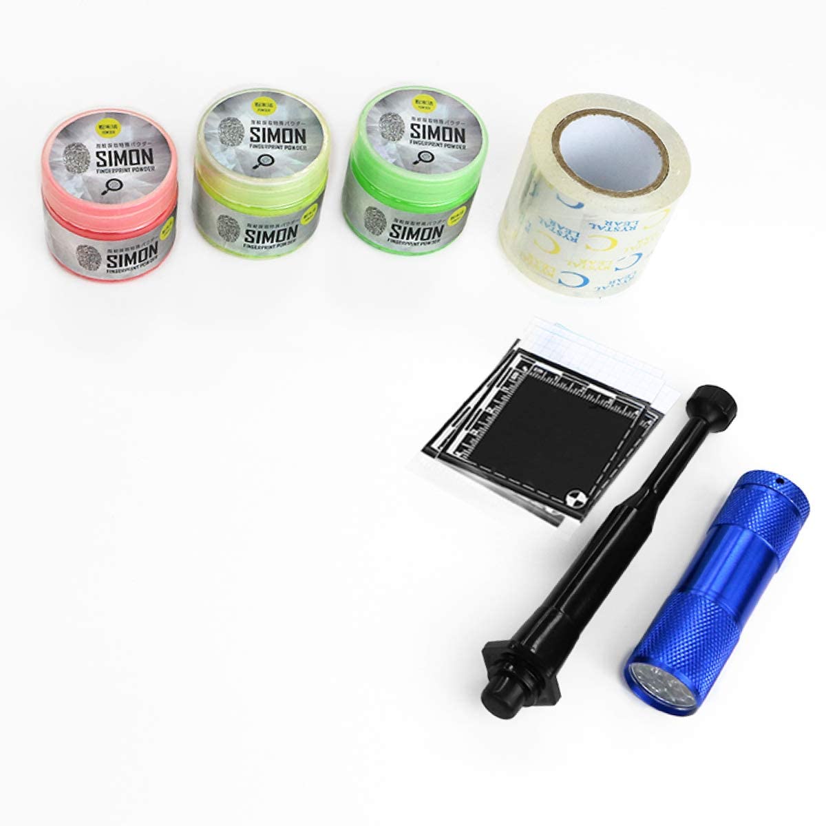 Fingerprint Kit Fingerprint Fluorescent Set Magnetic UV Light OS 338 ...