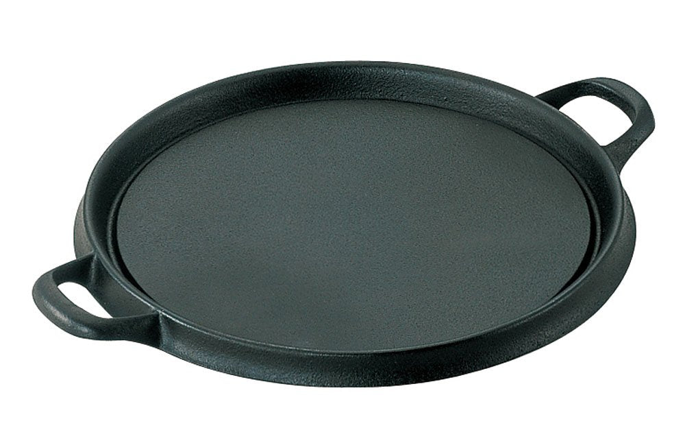 Ikenaga Mare and Iron Can Burn Plate Round 28 cm – Goods Of Japan