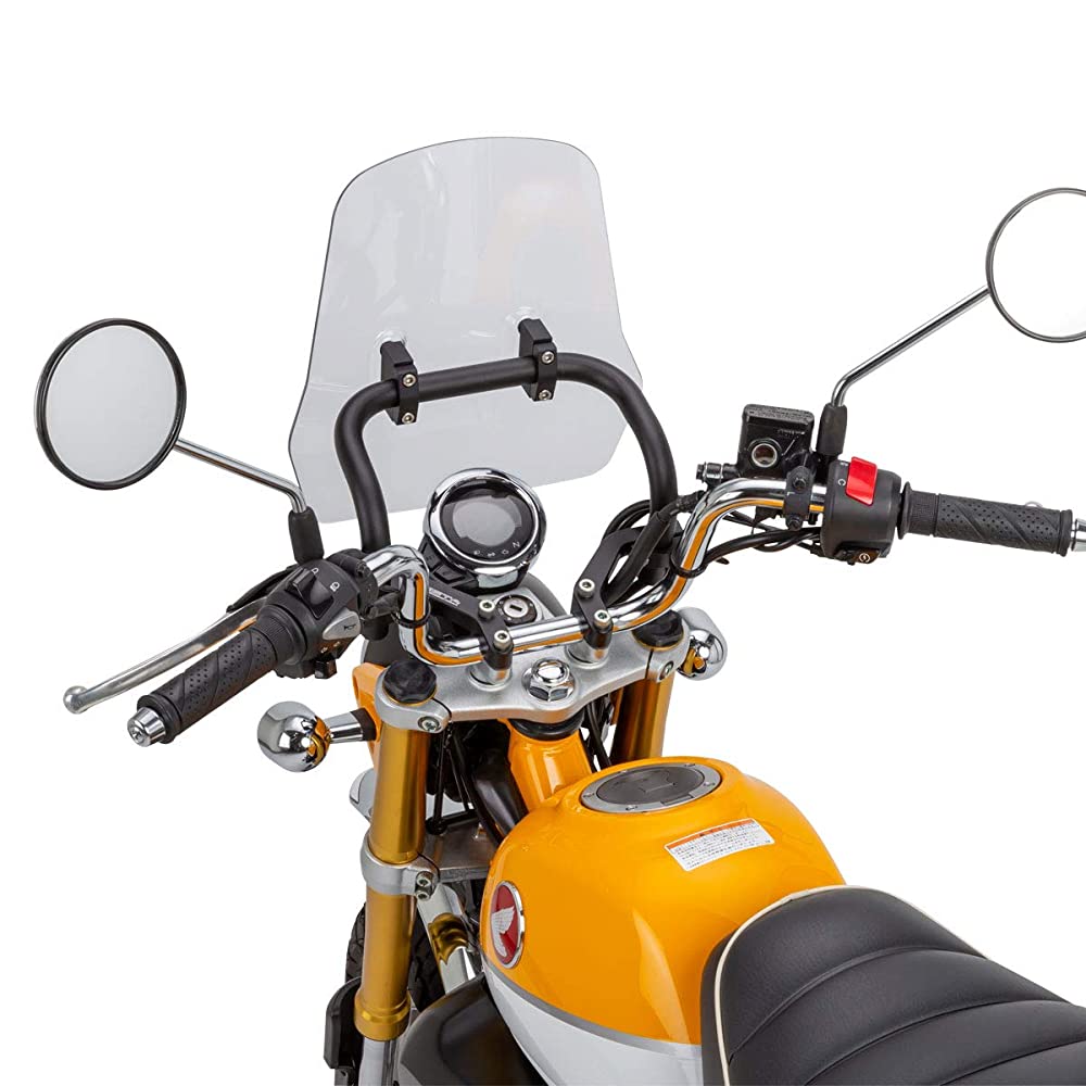ZETA ZE70-1021 MONKEY 125 Adventure Windshield Screen with Mount Bar ...