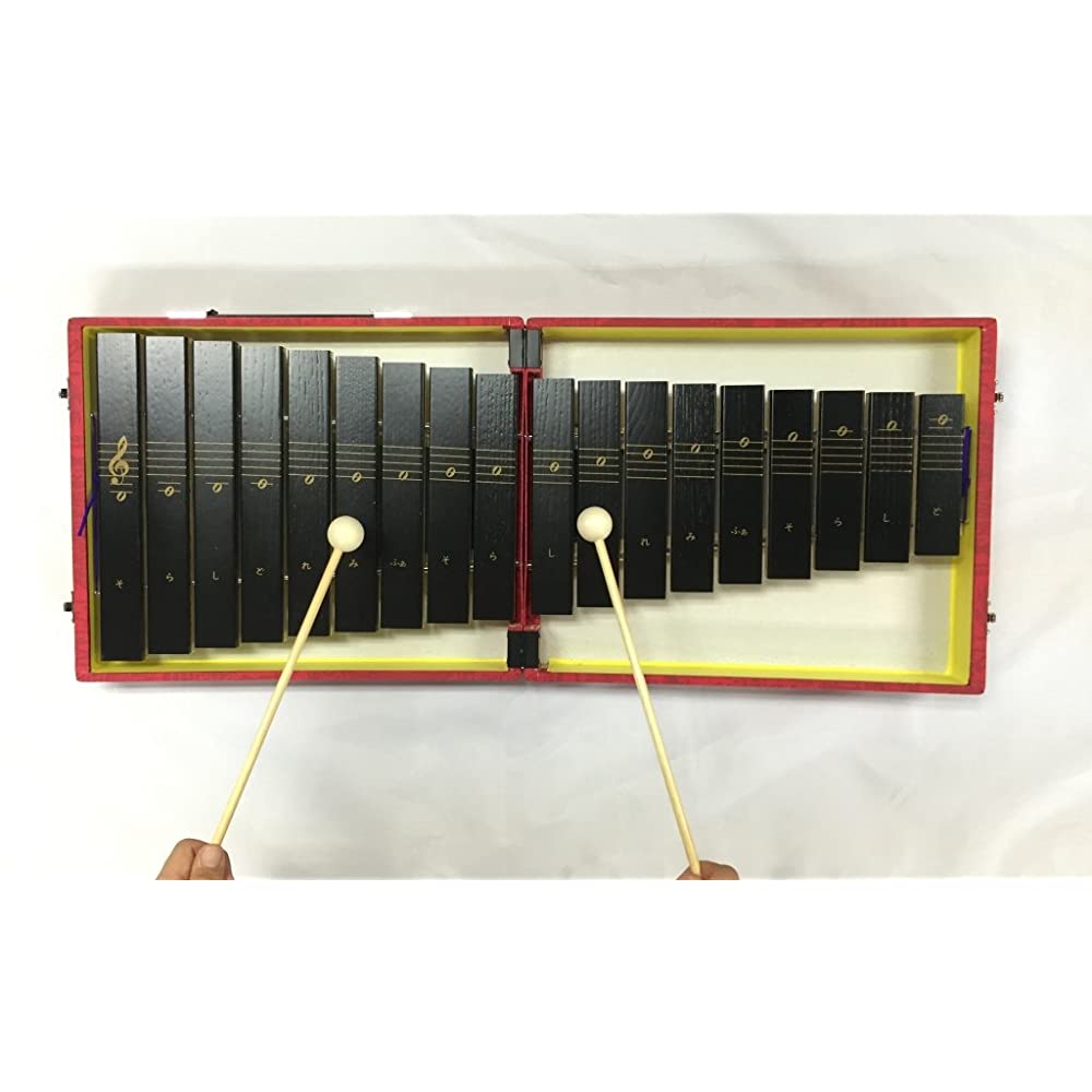 Zenon No.184WA Compact Xylophone, Red, Made in Japan – Goods Of Japan
