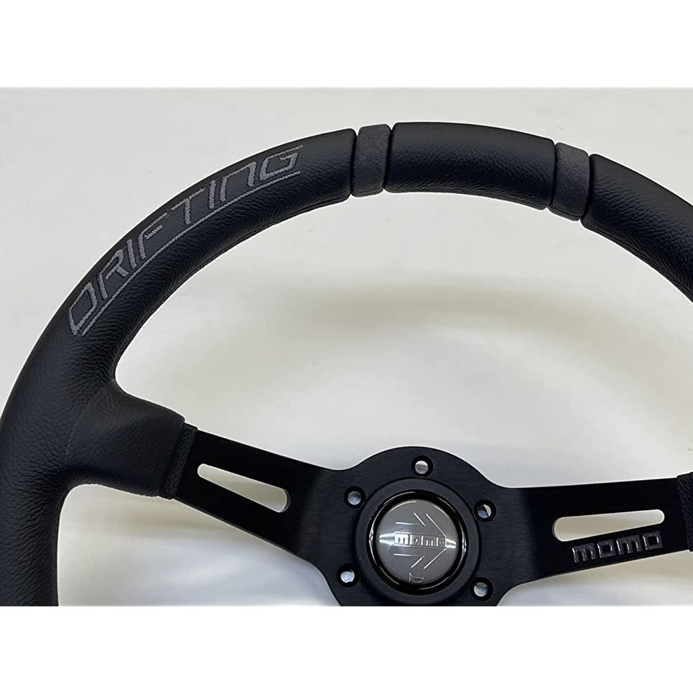 MOMO DRIFTING 350D 85mm Deep Corn Black Sport 35 Pai Black Stitch ...