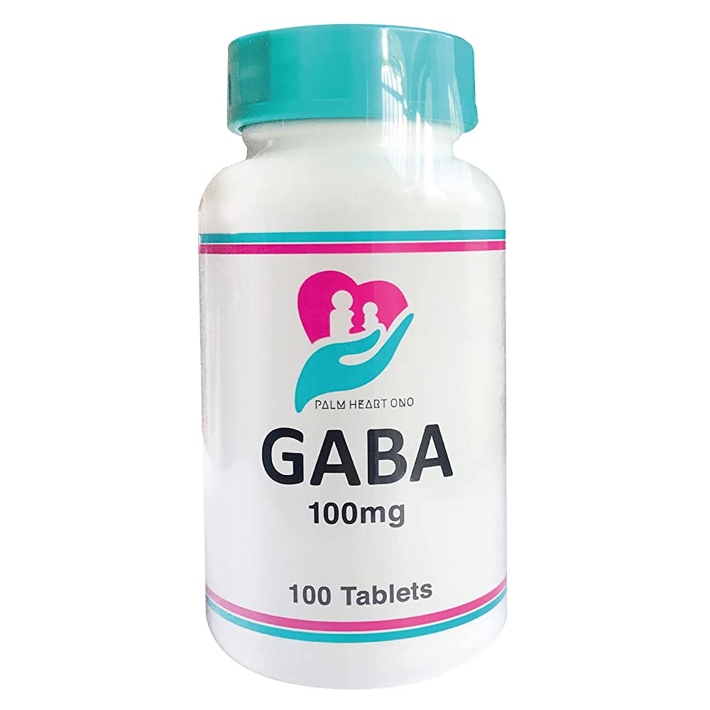 GABA gamma aminobutyric acid gaba100mg supplement 100 tablets – Goods ...