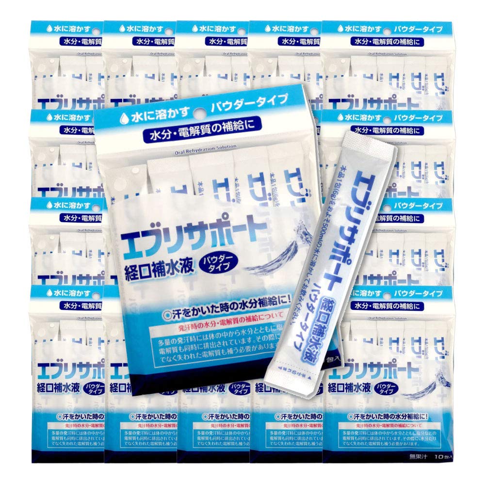 Oral Rehydration Liquid Powder, 10 Packs x 20 Packs (Total 200 Packets ...