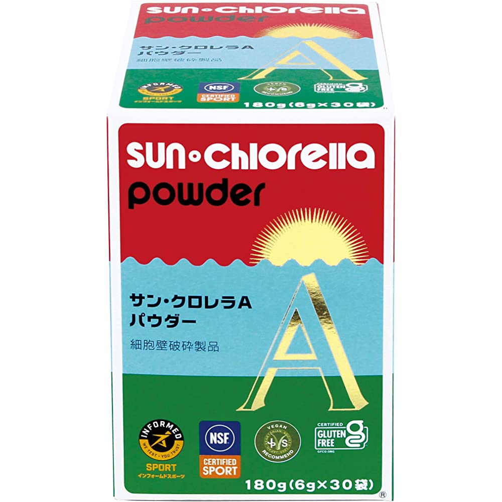 Sun Chlorella A Powder (0.2 oz (6 g) x 30 Bags) – Goods Of Japan