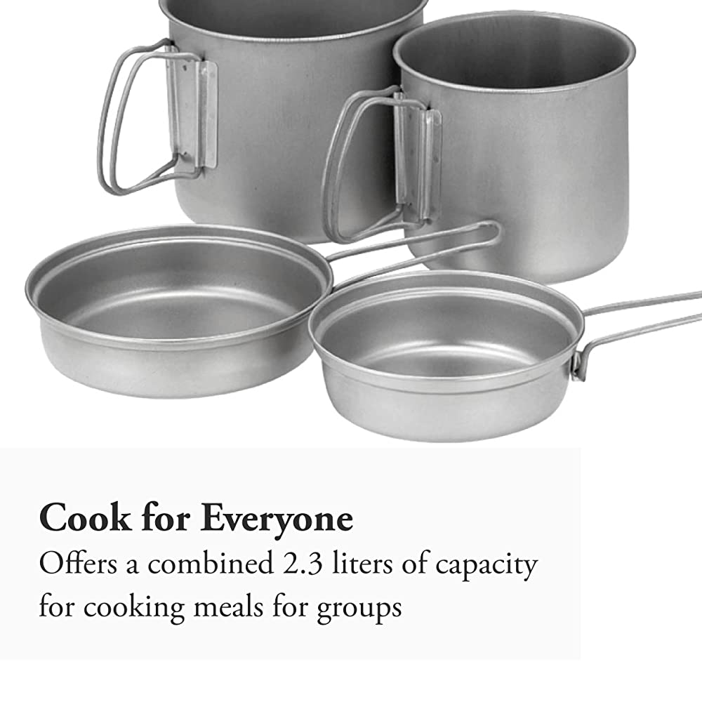 Snow Peak Trek Titanium Cookware Combo – Goods Of Japan