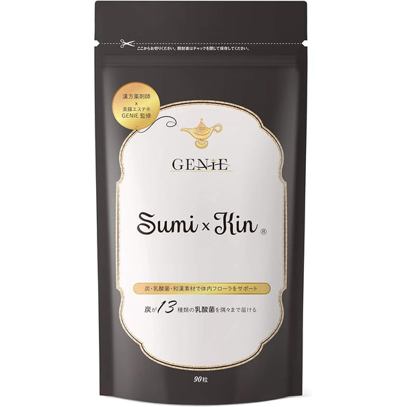 GENIE Sumikin Charcoal Cleanse Good Bacteria Supplement [13 Types, 1 T ...