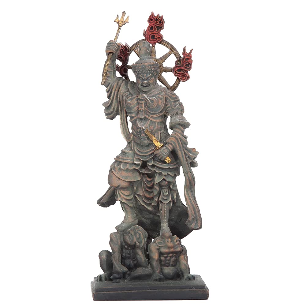Jikokuten Miniature Buddha Statue (21 3D Mandalas, Shingon Sect 1200 C ...