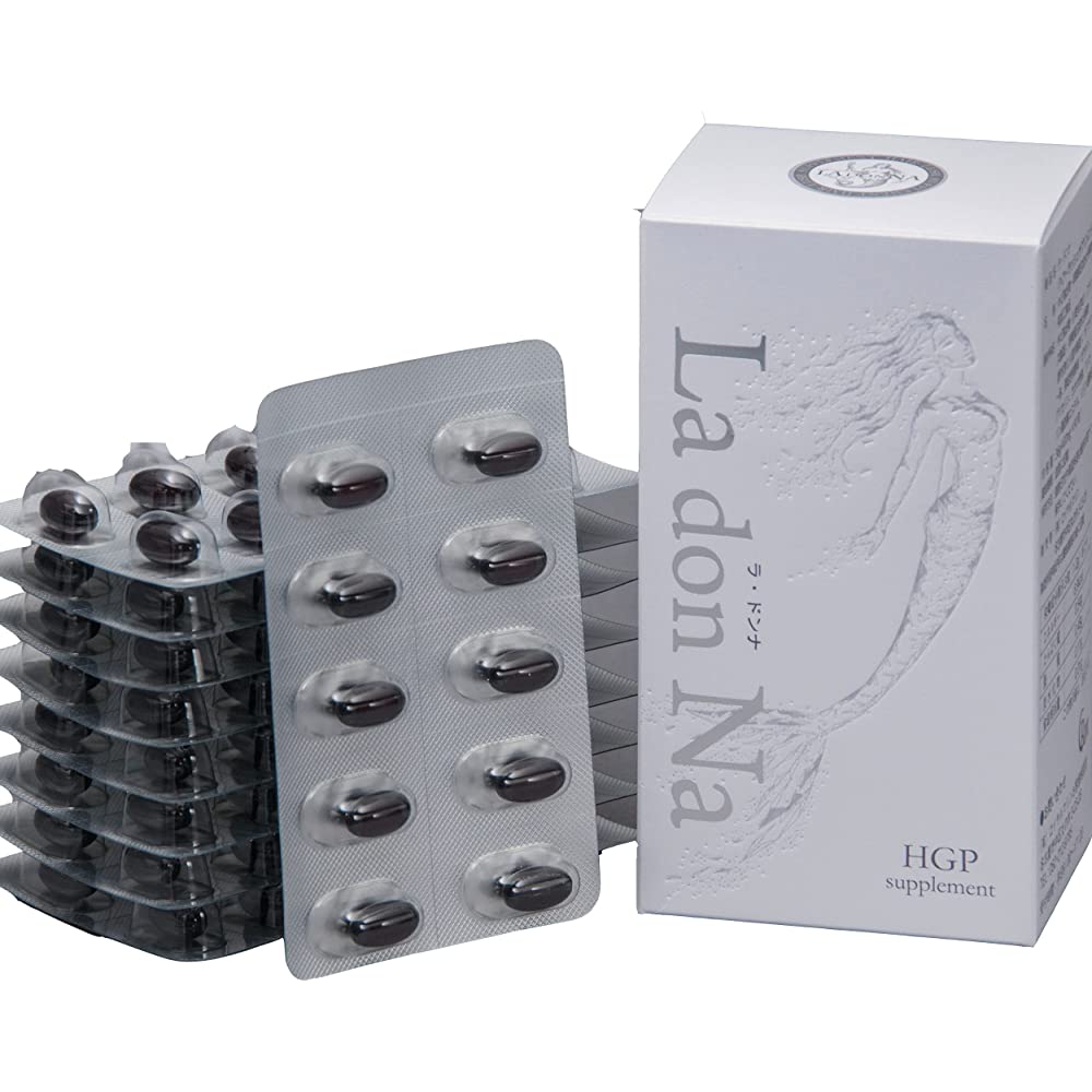 Hair Rush Supplement LA・DONNA 90 Tablets Made in Japan Hair Growth ...