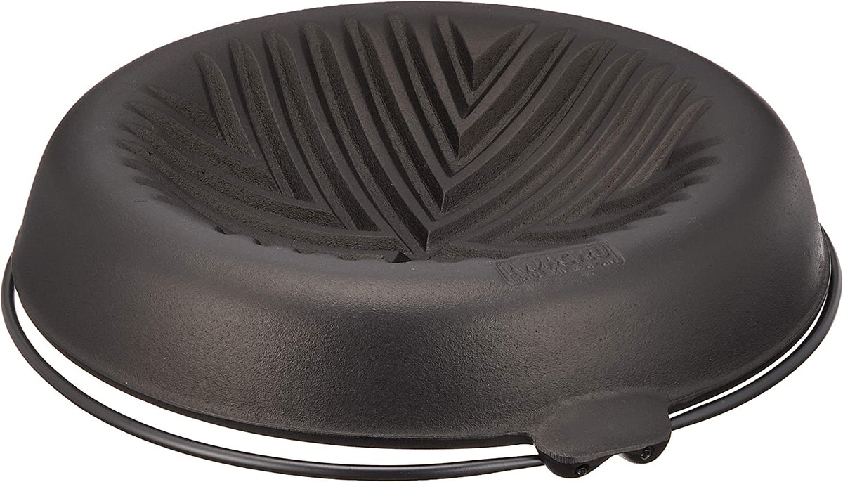 Southern iwachu 23006 Yakiniku Jingisukan Pot with Vine, Black Grill ...