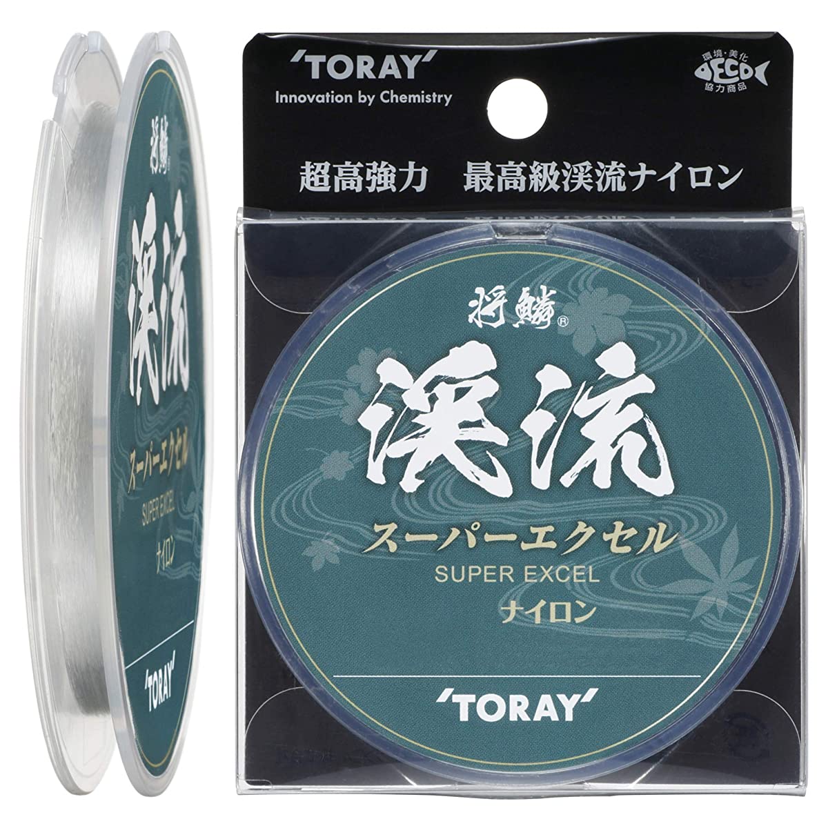 TORAY line General scaling mountain stream Super Excel 50m Nylon Natur ...