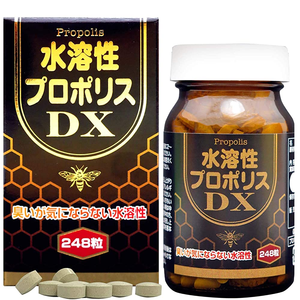 Yuuki Pharmaceutical Water Soluble Propolis DX 248 Tablets – Goods Of Japan