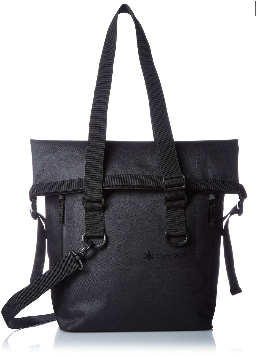 Snow Peak Tote Bag, Dry Tote Bag, Waterproof, Roll Top, A4 Storage ...