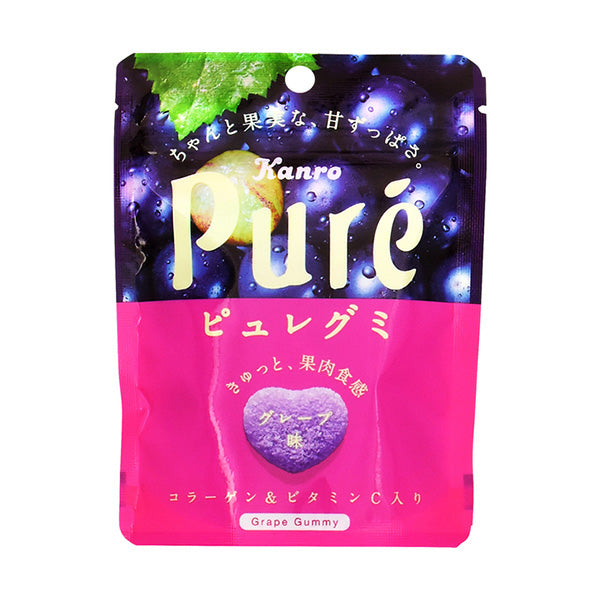 Pure Gummy, Grape|Candies, Gummies|Candies, Gummies – Goods Of Japan