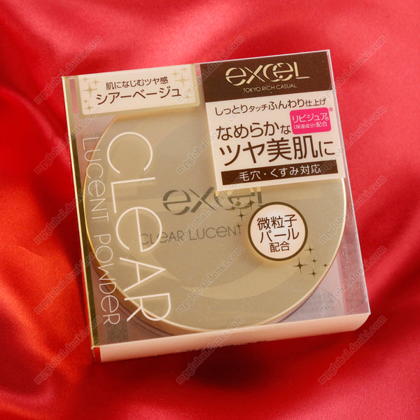 Excel Clear Lucent Powder NA, CP3 Sheer Beige|Makeup|Makeup – Goods Of ...